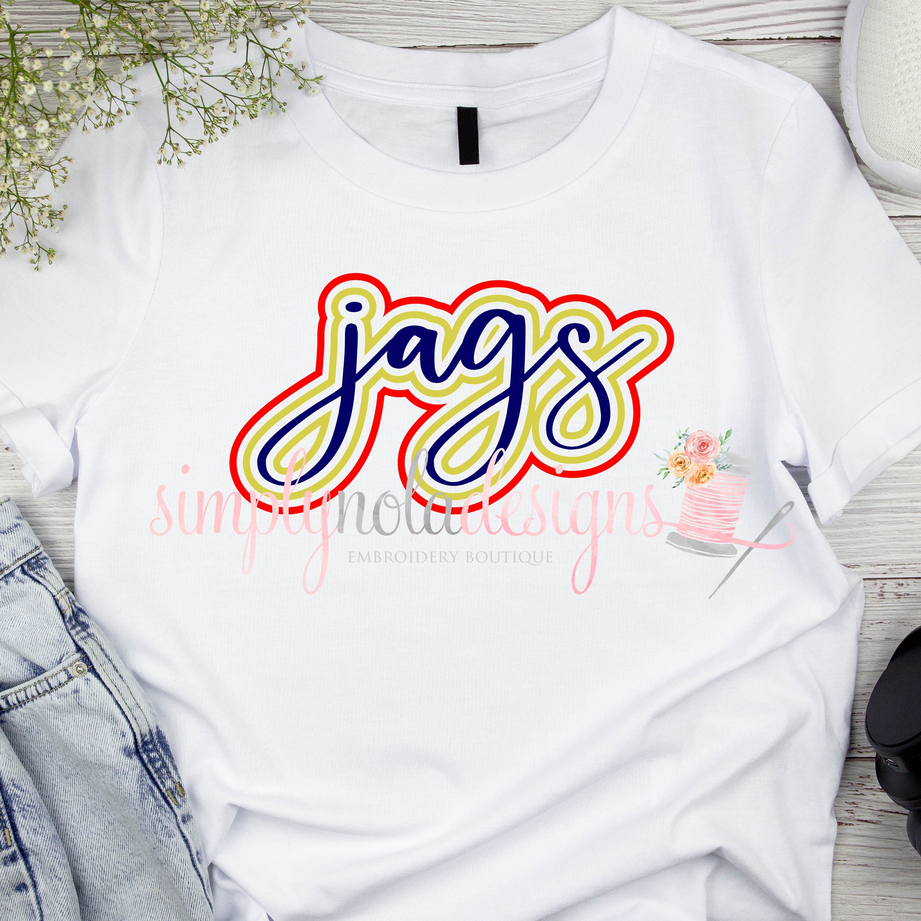 Jags Script SVG file- Jags Script PNG file-Team Mascot Cut File- Team ...